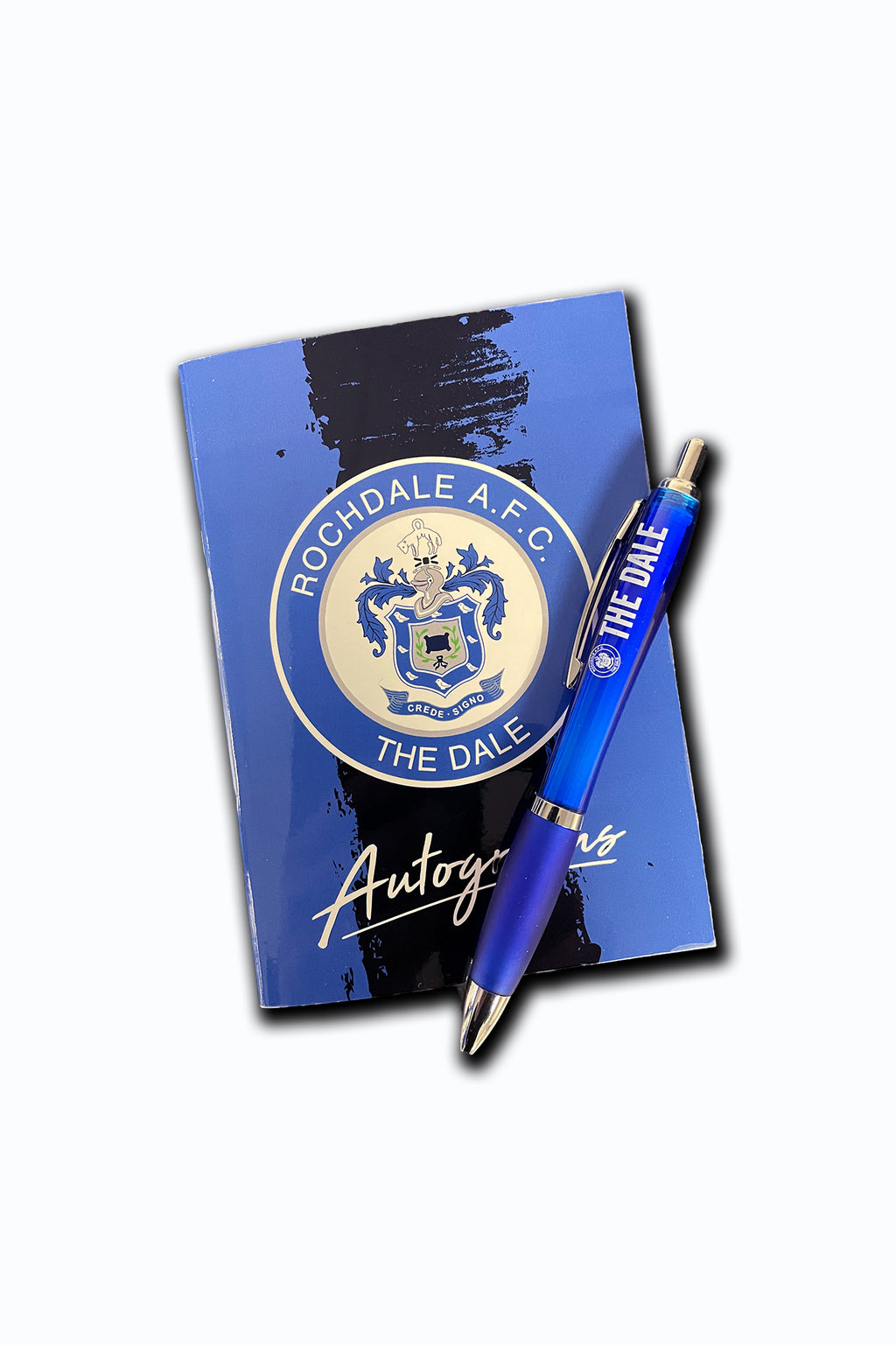 Autograph Book & Pen – Rochdale AFC