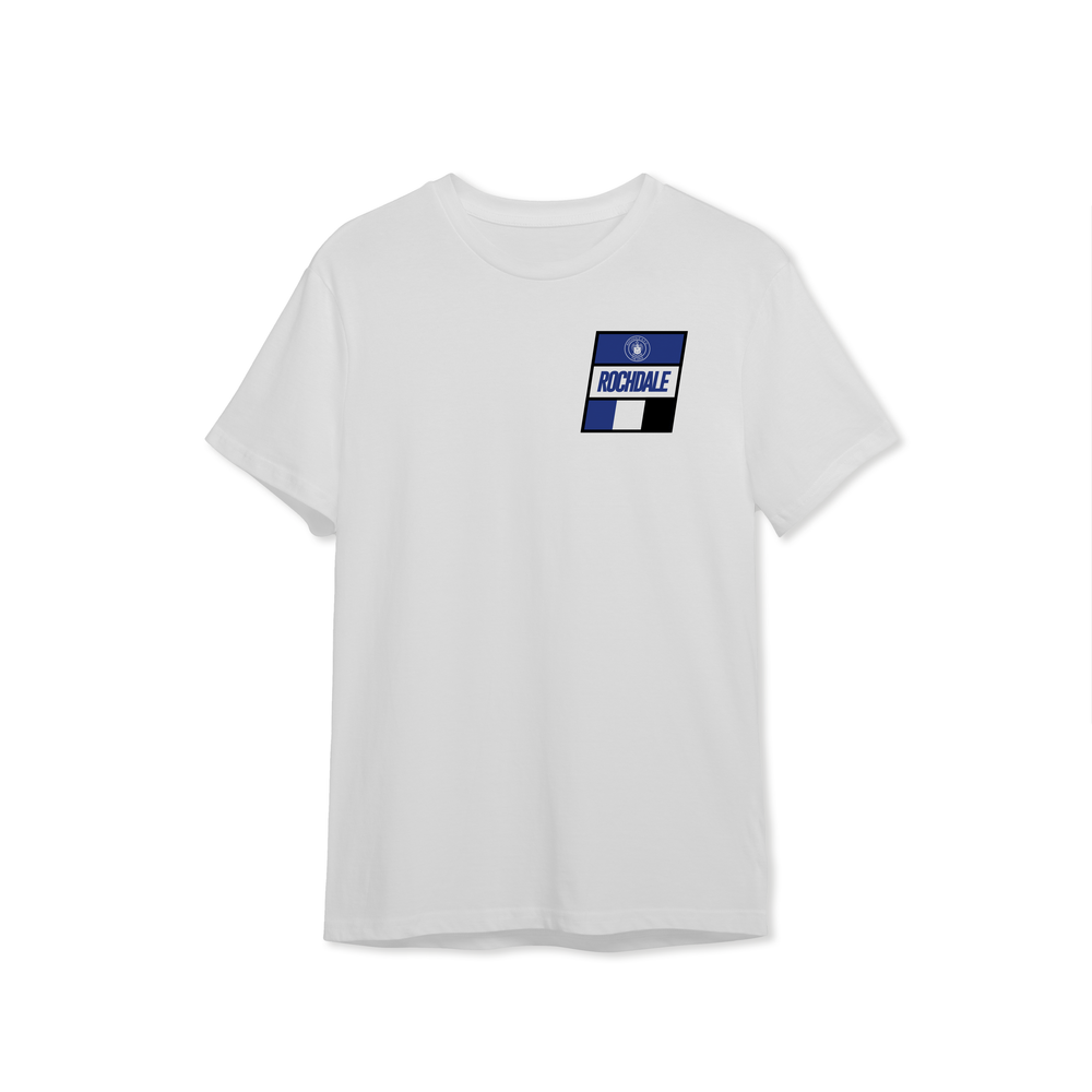 Rochdale 90's T Shirt White – Rochdale AFC